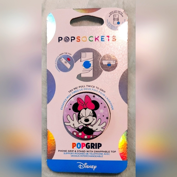 Other | Minnie Mouse Pop Socket | Poshmark